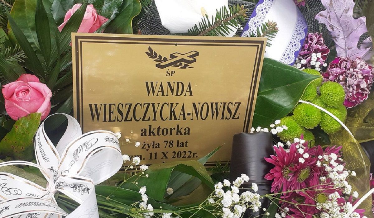 Pogrzeb Wandy Wieszczyckiej-Nowisz. Tu spoczęła gwiazda serialu "M jak miłość"